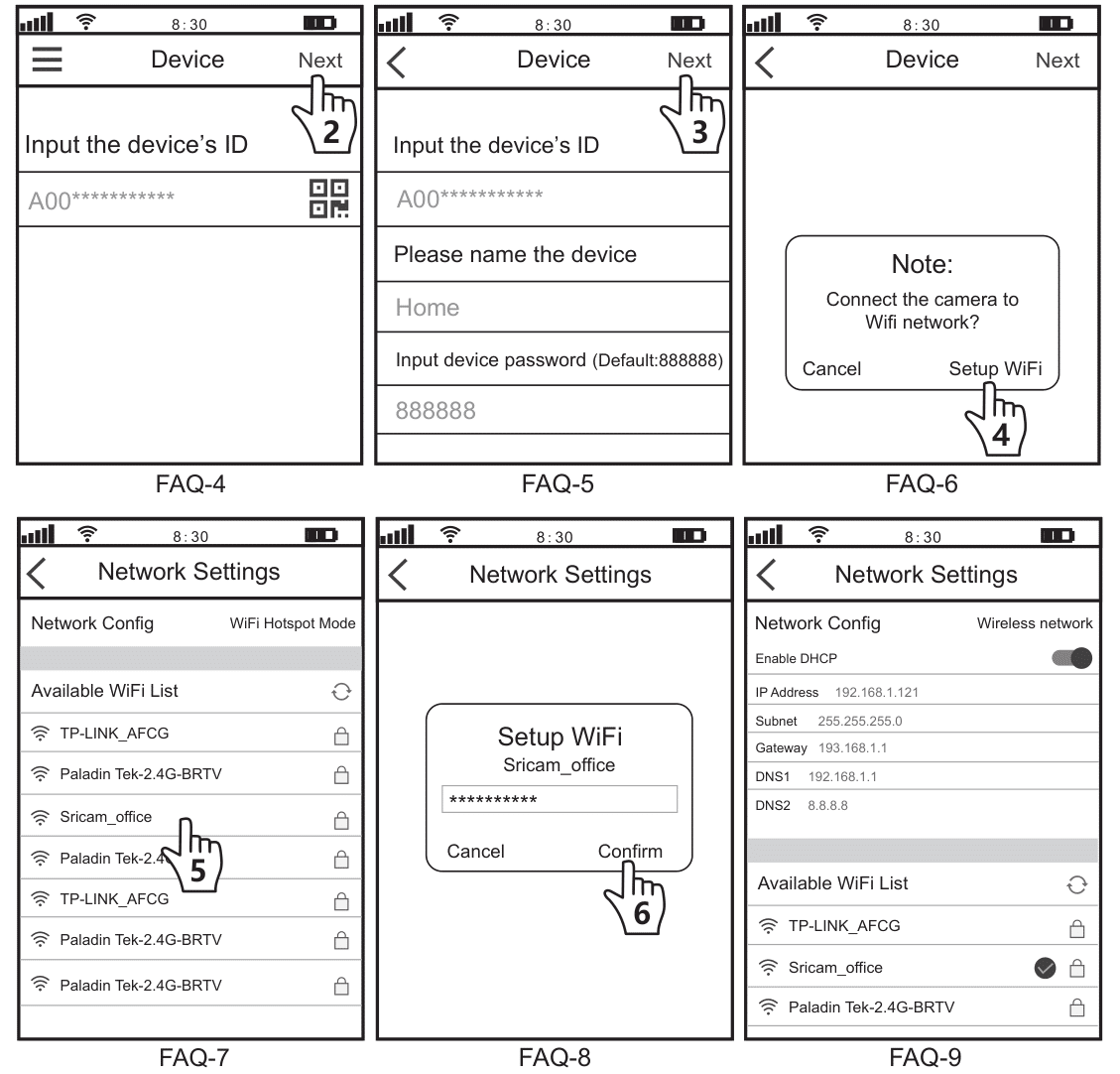 IP Camera Quick User Manual - Srihome.App
