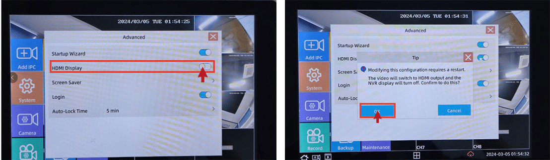 How to set the HDMI mode of an external display - Srihome.App